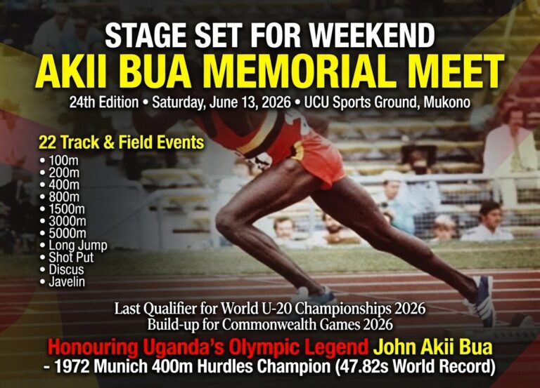 Stage Set for Weekend Akii Bua Memorial Meet – Uganda Athletics